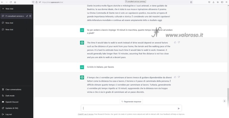 ChatGPT, l'intelligenza artificiale di OpenAI - Amedeo Valoroso