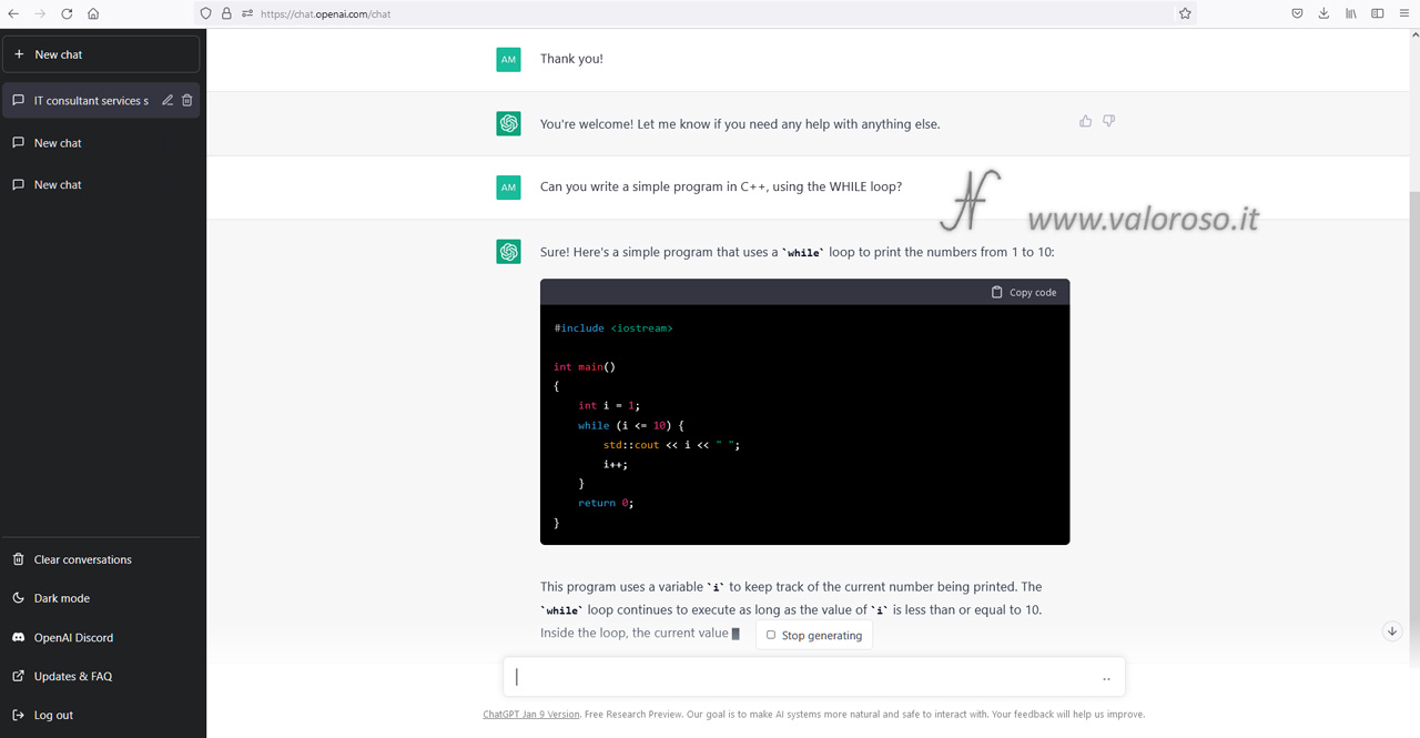 ChatGPT, l'intelligenza artificiale di OpenAI - Amedeo Valoroso