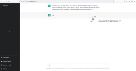 ChatGPT, l'intelligenza artificiale di OpenAI - Amedeo Valoroso