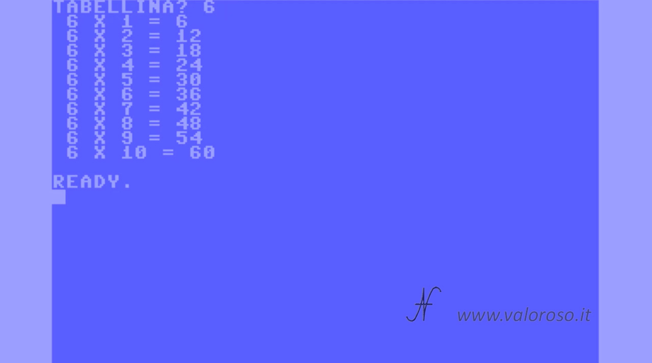 Come scrivere un programma: Corso Basic #8 - Amedeo Valoroso