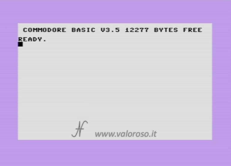 Commodore 16 - Amedeo Valoroso