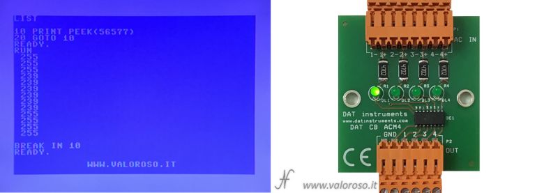 Check the Commodore 64 User Port - Amedeo Valoroso