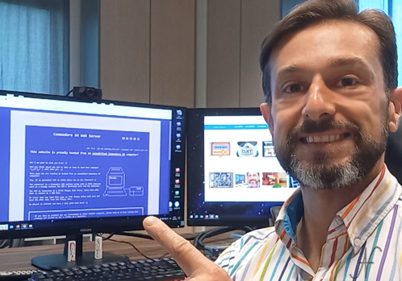 Web server con il Commodore 64 - Amedeo Valoroso