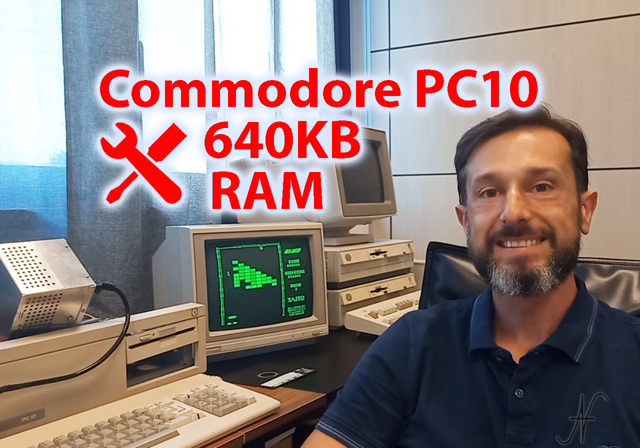 Commodore PC10 RAM expansion - Amedeo Valoroso