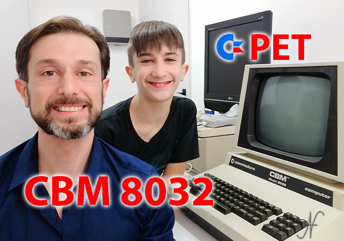 Commodore PET, CBM 8032 - Valorous Amedeo