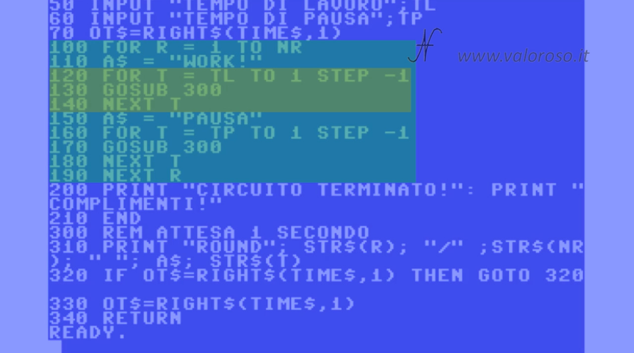 Tutorial di programmazione in Basic, QB64 e Commodore #3 - Amedeo Valoroso