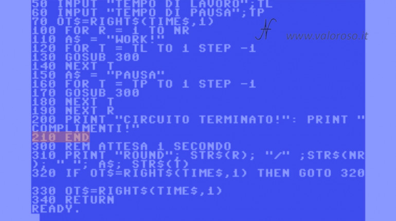Tutorial di programmazione in Basic, QB64 e Commodore #3 - Amedeo Valoroso