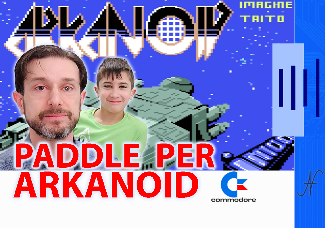 Building a Paddle for Arkanoid, for the Commodore 64 - Valiant EN