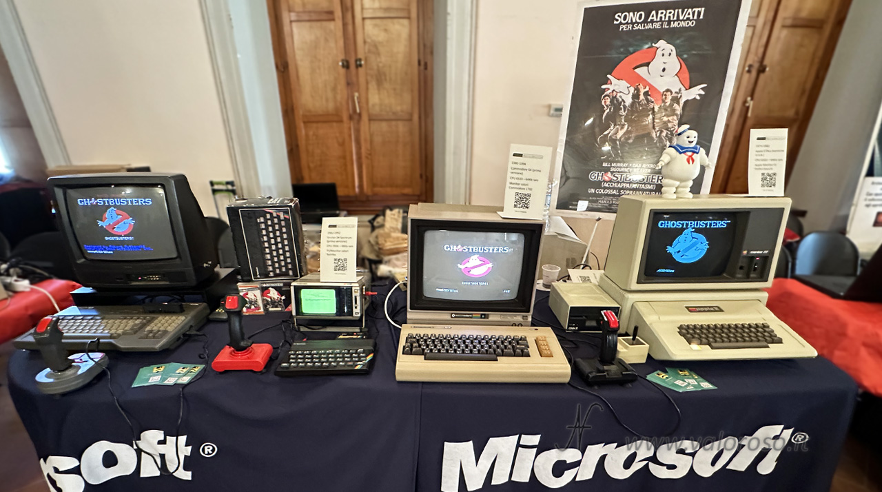 Ghostbusters e computer anni '80 - Amedeo Valoroso