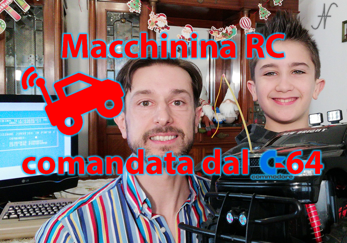 Commodore 64 remote controlled car - Amedeo Valoroso