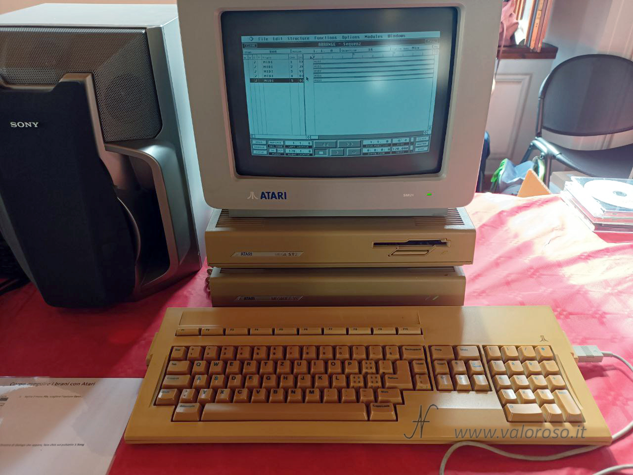 MIDI Music with Atari Mega ST - Amedeo Valoroso