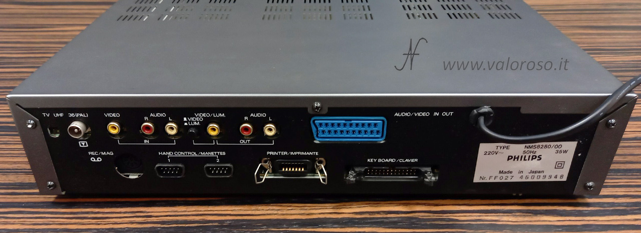 Philips NMS 8280, unboxing and testing - Amedeo Valoroso