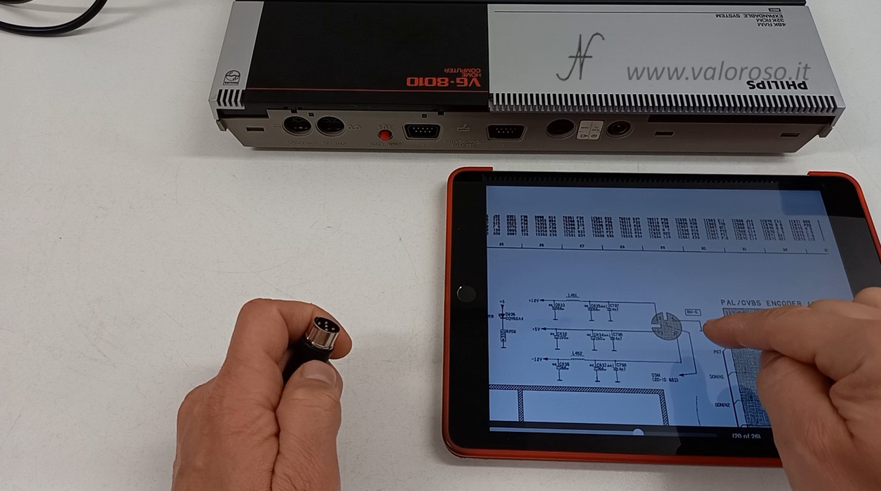 Philips VG 8010 MSX, unboxing and test - Amedeo Valoroso