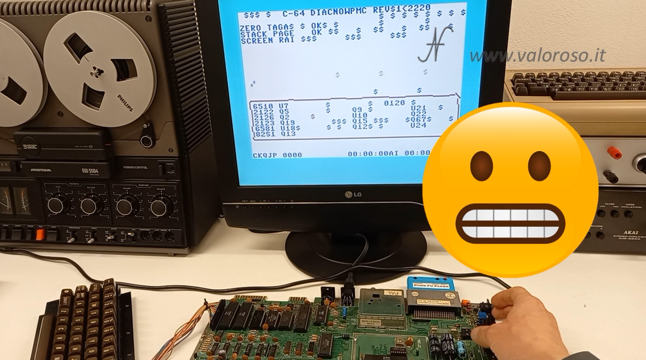 Commodore 64 RAM test with Kung Fu Flash - Amedeo Valoroso