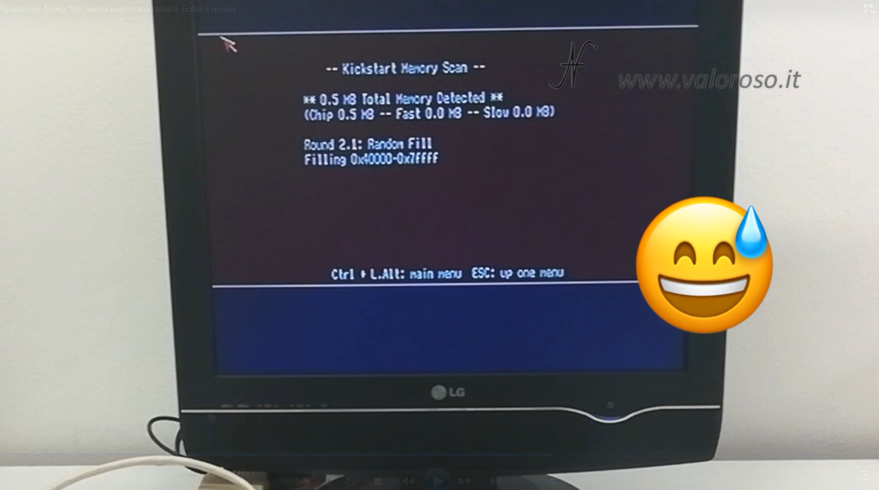 Gotek, Membrana, Mouse, AmigaTestKit - A500 #4 - Amedeo Valoroso