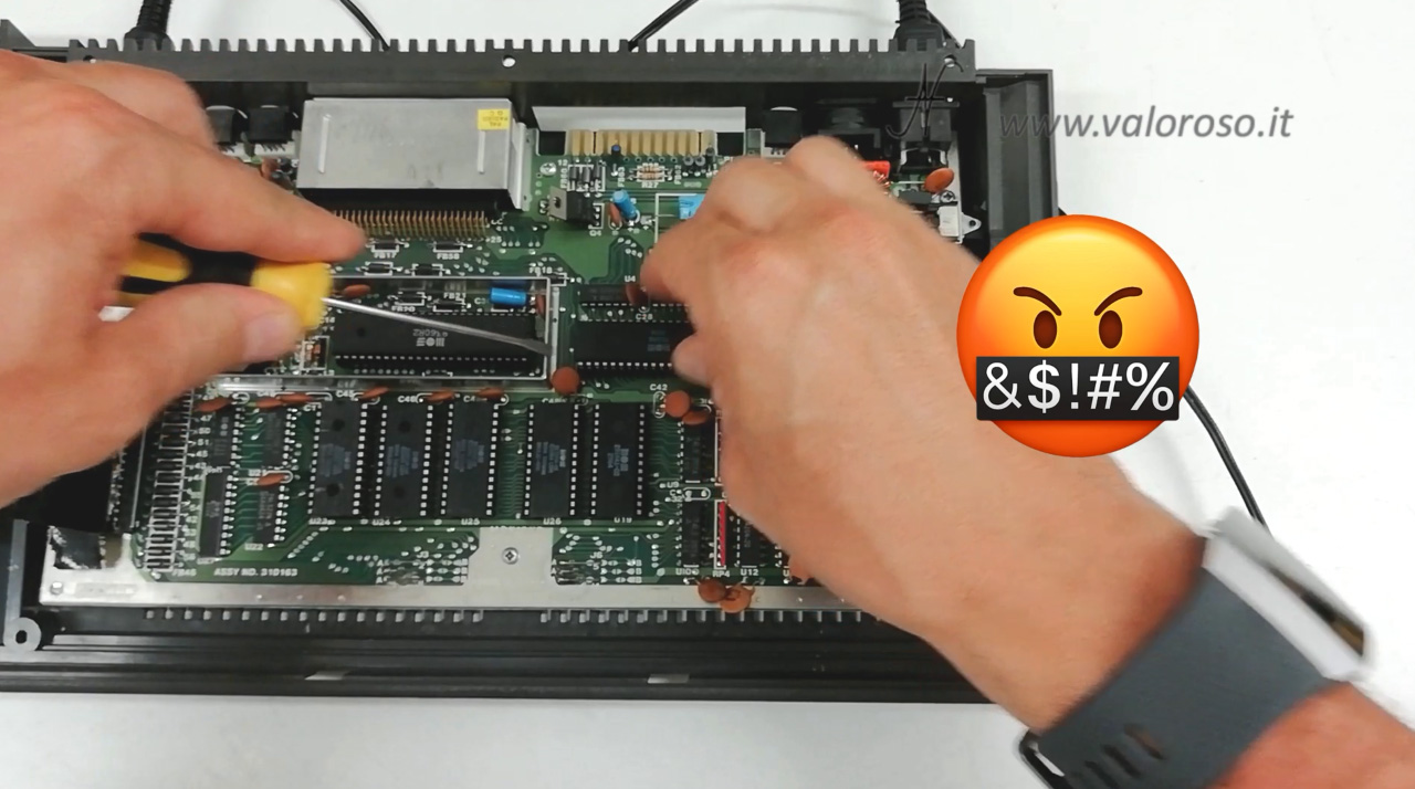 Commodore Plus/4 repair: TED, CPU and PLA - Amedeo Valoroso