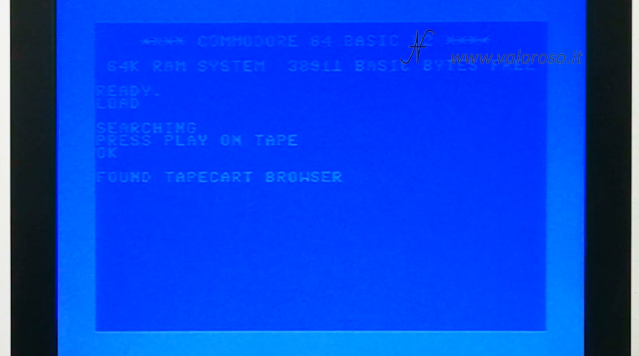 TapeCart SD per Commodore 64 - Amedeo Valoroso