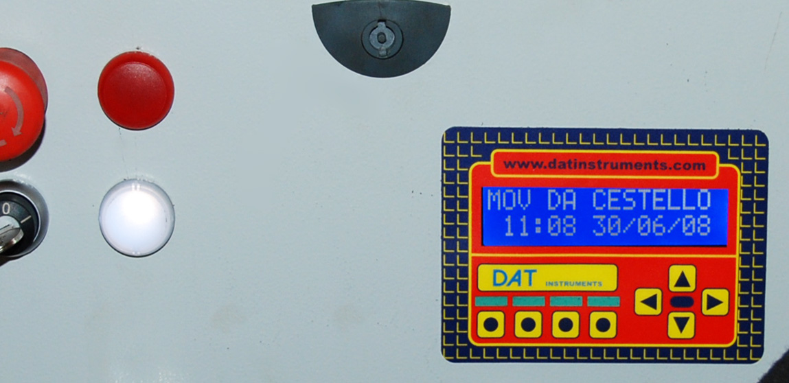 DAT X2 electronic control system for tunneling lifters - Amedeo Valoroso