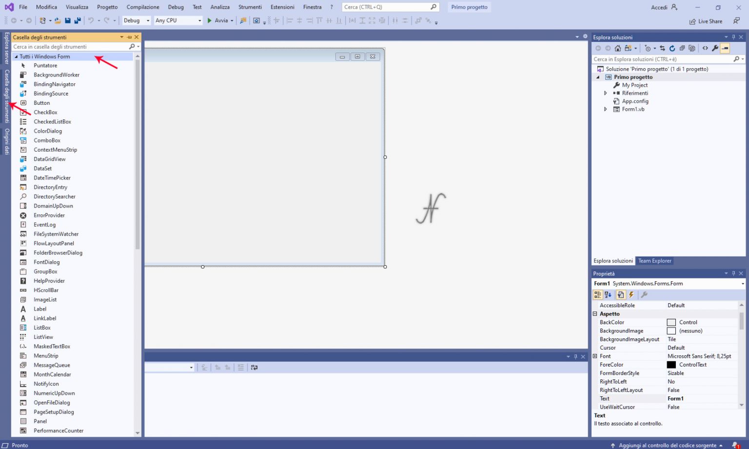 Creare un'applicazione con Visual Basic - Amedeo Valoroso